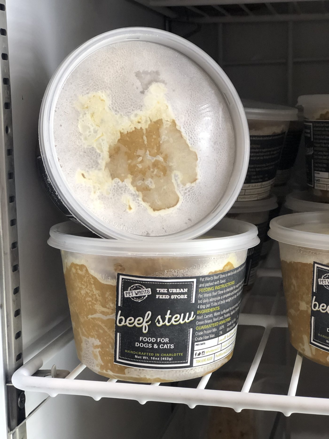 Beef Stew - Wet Food Frozen - Pet Wants Charlotte